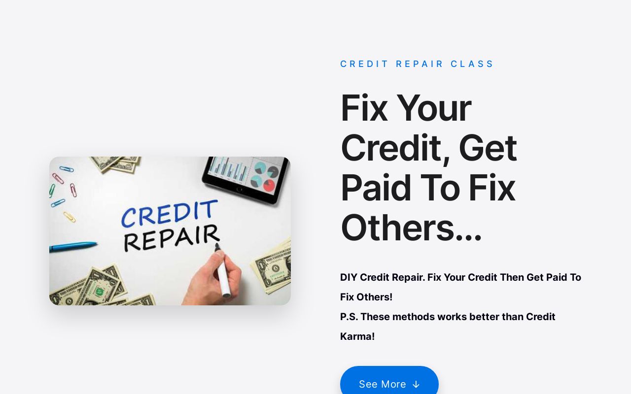 Credit Repair Class